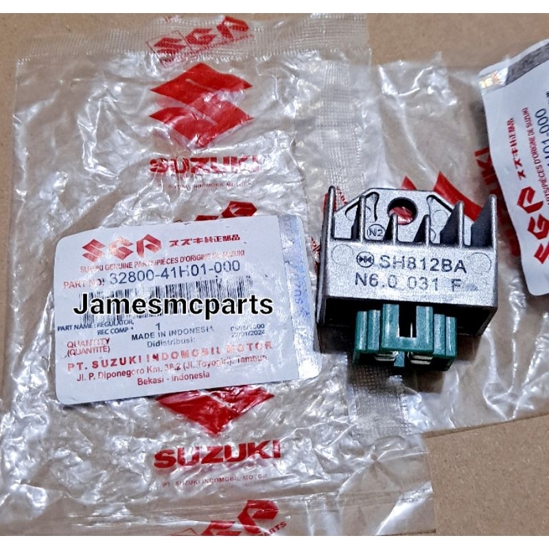 Genuine Rectifier Regulator For Suzuki Raider J, Fu /Smash ,Skydrive ...