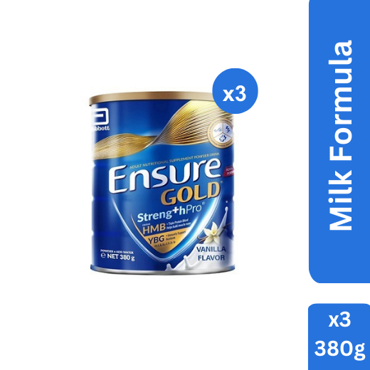 Ensure Gold with Streng+hPro Vanilla 380G For Adult Nutrition Bundle of ...
