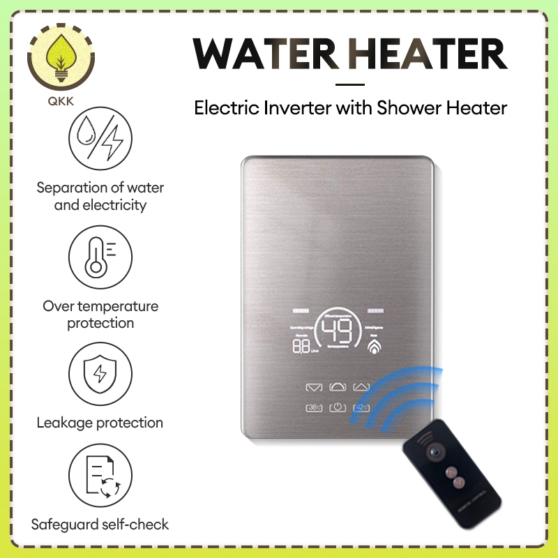 QKK Electric Instant Water Heater for Shower Hot Water Heater Electric ...