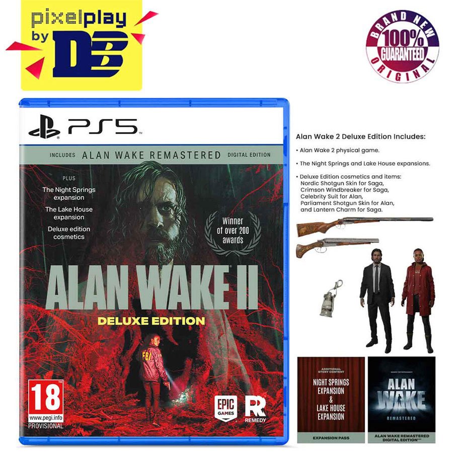 PlayStation 5 Alan Wake 2 Deluxe Edition (EU) | Shopee Philippines