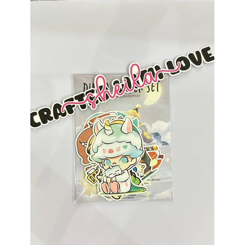 Dimoo Waterproof and Smudgeproof Sticker Pack | Shopee Philippines