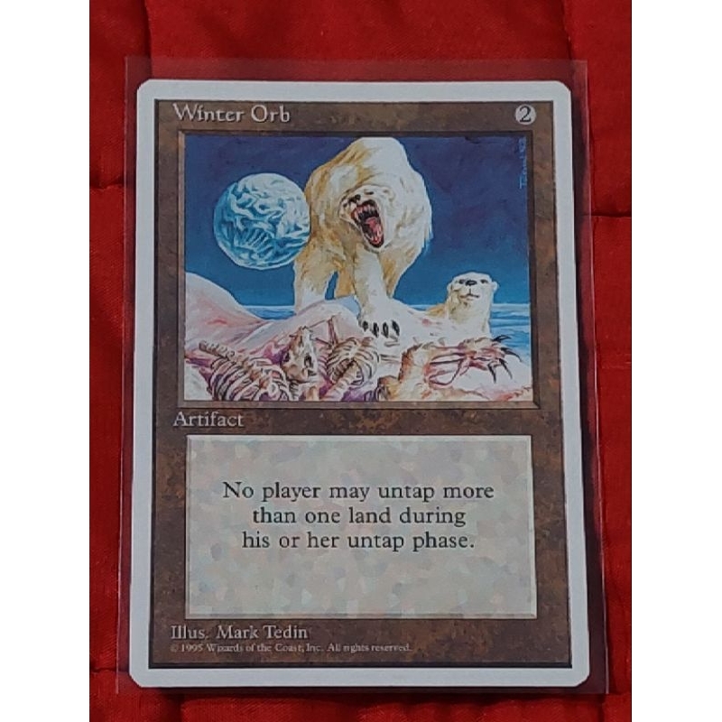 MAGIC THE GATHERING - WINTER ORB ( 4ED ) | Shopee Philippines