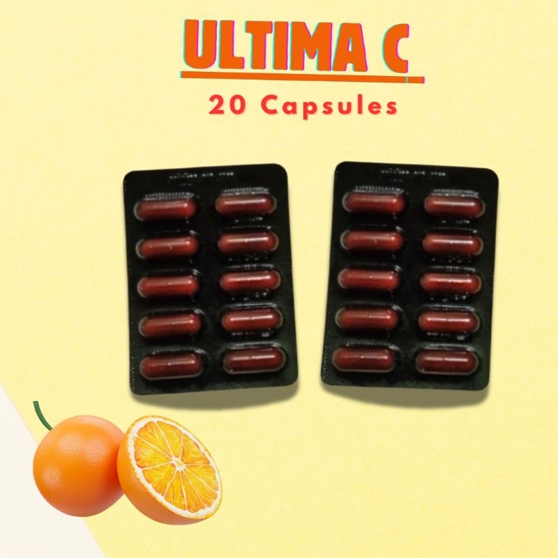 Ultima C Vitamins 20 Capsules | Pampaganang Kumain | Immune Support ...