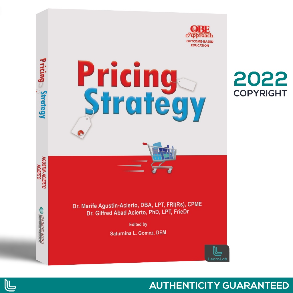PRICING STRATEGY © 2022 - Marife Agustin - Acierto | Gilfred Abad ...