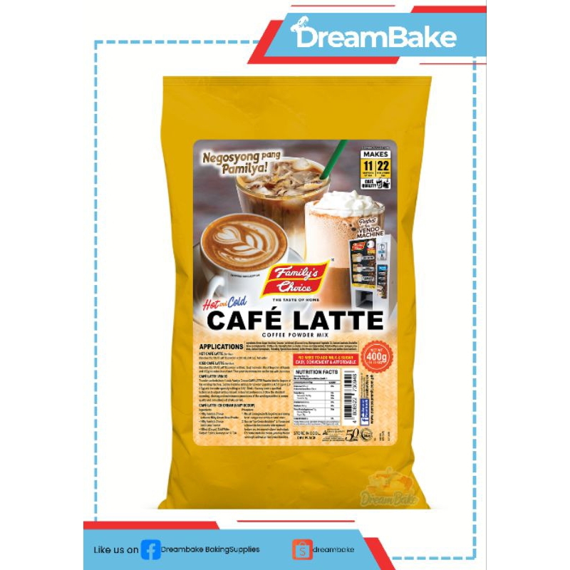 Family's Choice Cafe Latte 400g | Shopee Philippines