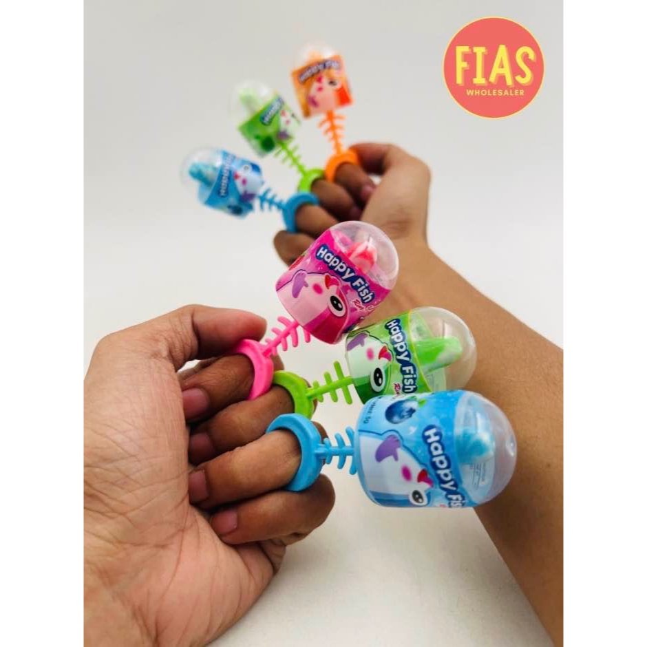 30 pcs Happy Fishbone Lollipop Candy Wholesale Paninda | Shopee Philippines