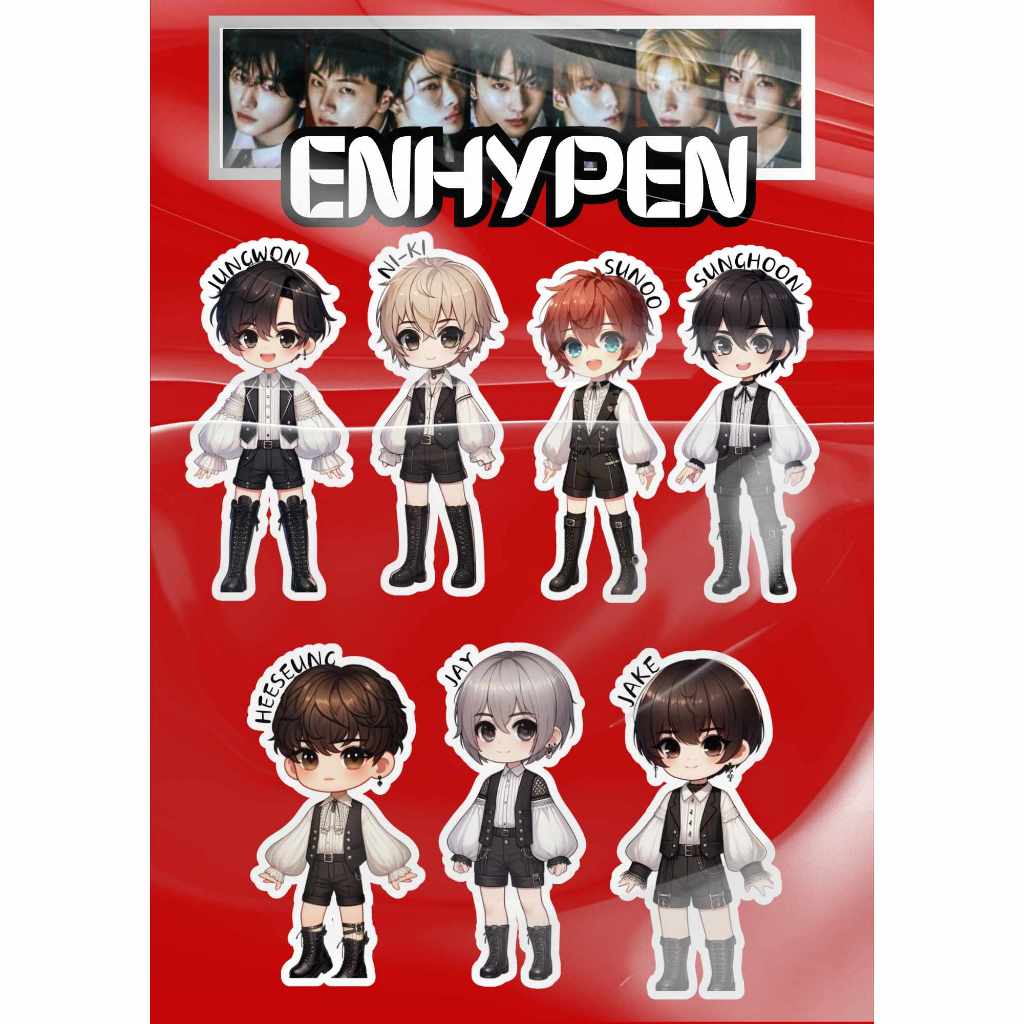 ENHYPEN Inspired Stickers for Your Collection | Shopee Philippines