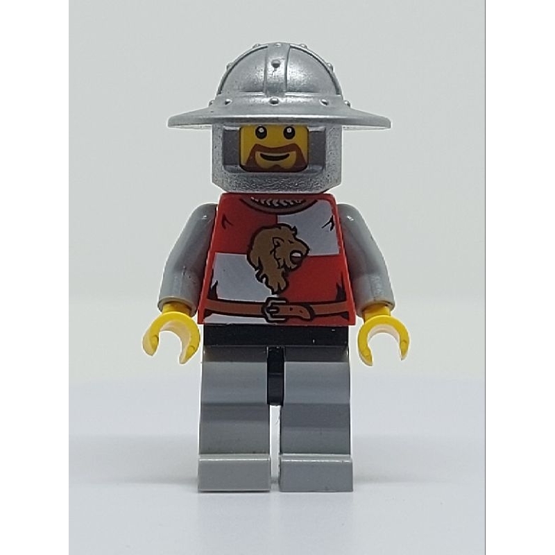 LEGO Castle - Kingdoms - Lion Knight Quarters, Helmet w/ Brim, Brown ...