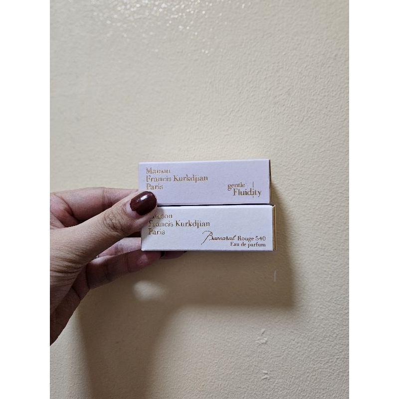 MFK GENTLE FLUIDITY & B540 5ML SPRAY | Shopee Philippines