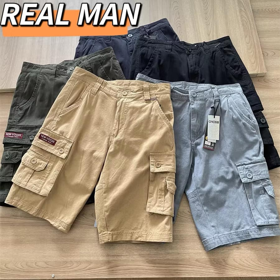 High Quality Cargo Six Pocket Short Men MAKAPAL Multi-pockets Short ...
