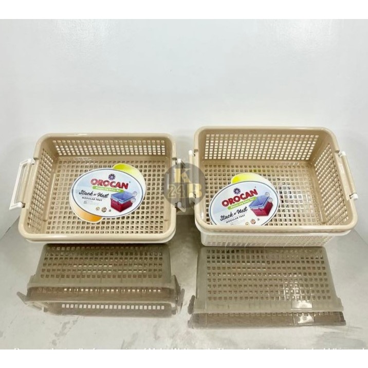 Orocan Stack'n Nest Modular Tray (2 Sizes) | Shopee Philippines