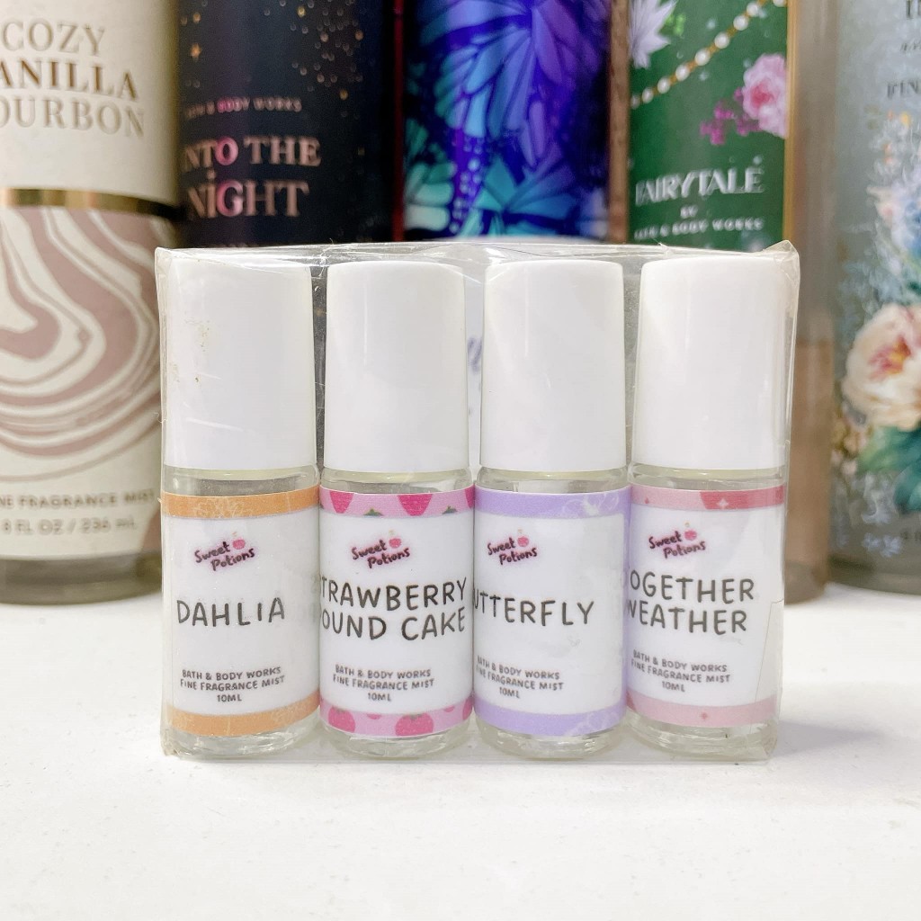 SWEET POTIONS - AUTHENTIC BATH & BODY WORKS 5ML PART 2 FINE FRAGRANCE ...
