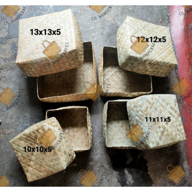 Big Bayong Box (10x10x5 / 11x11x5 / 12x12x5 / 13x13x5)- Available ...