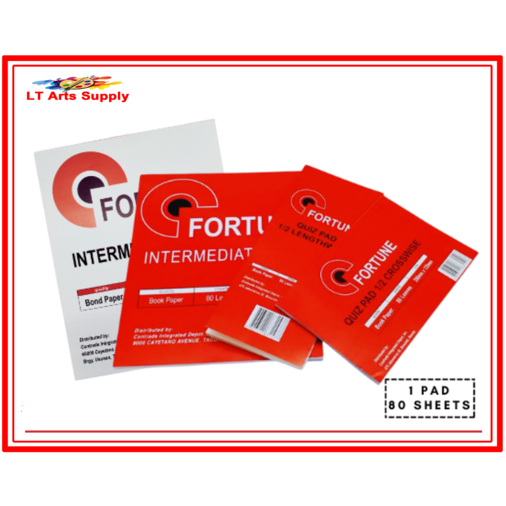 1pad Fortune Writing Pad Paper for Grade 1 to Grade 4 Book and Bond ...