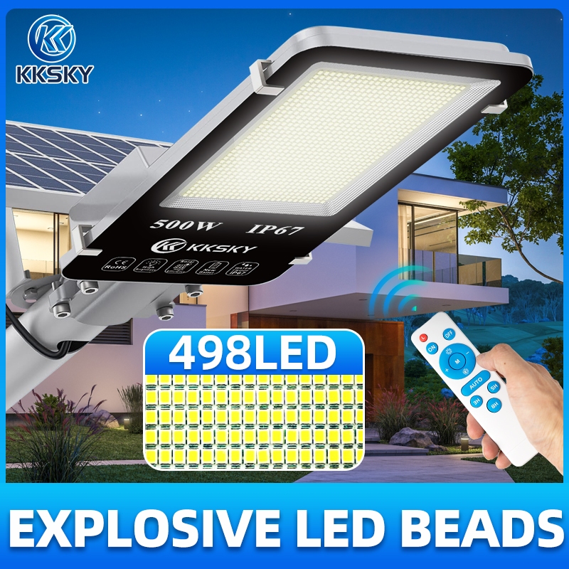 COD 500W Outdoor Lighting solar led flood lights heavy duty with solar ...
