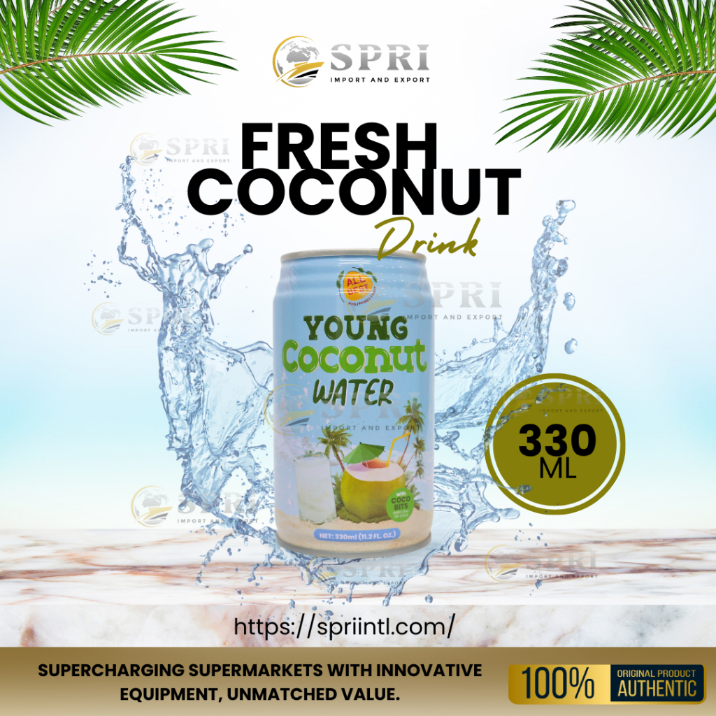 ALL BEST Young Coconut Water with Coco Bits Buko Juice | Shopee Philippines