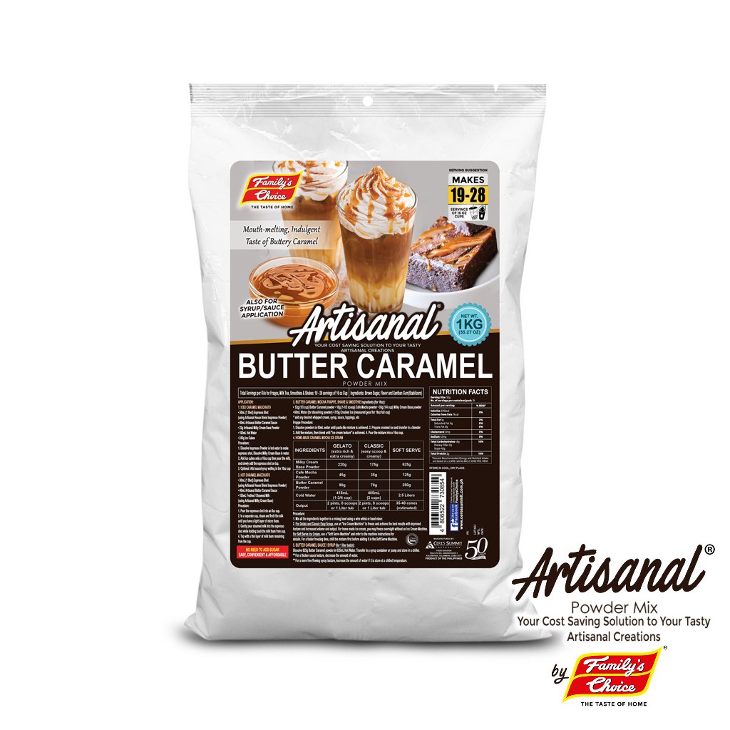 Artisanal Butter Caramel Powder Mix 1Kg | Shopee Philippines