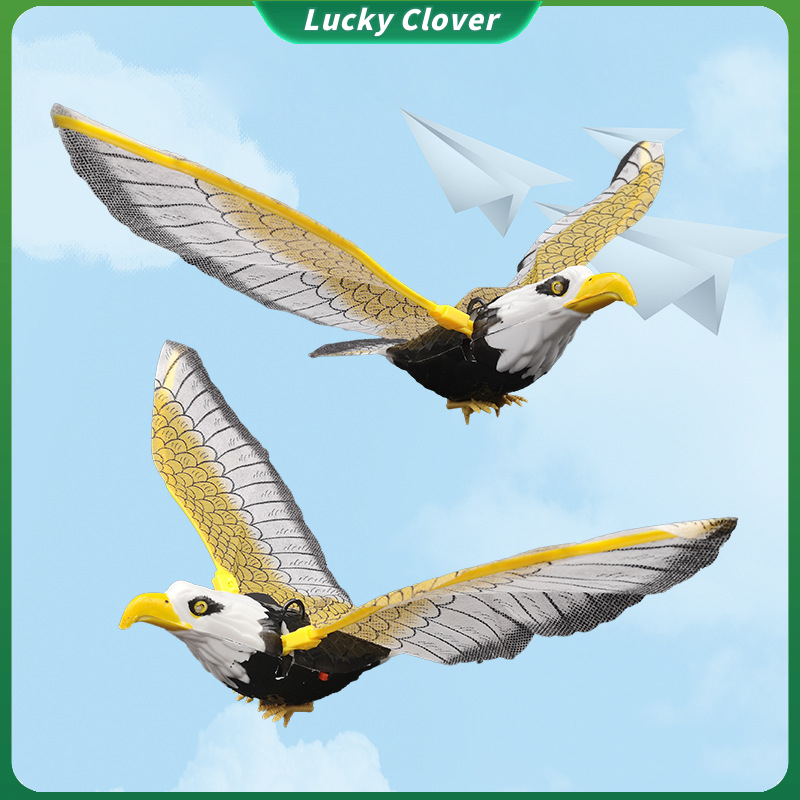 Electric Flying Eagle Bird Toys Hanging Simulation Interactive Bird ...
