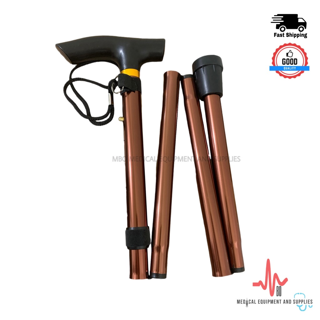 Adjustable Folding Single Cane | Shopee Philippines