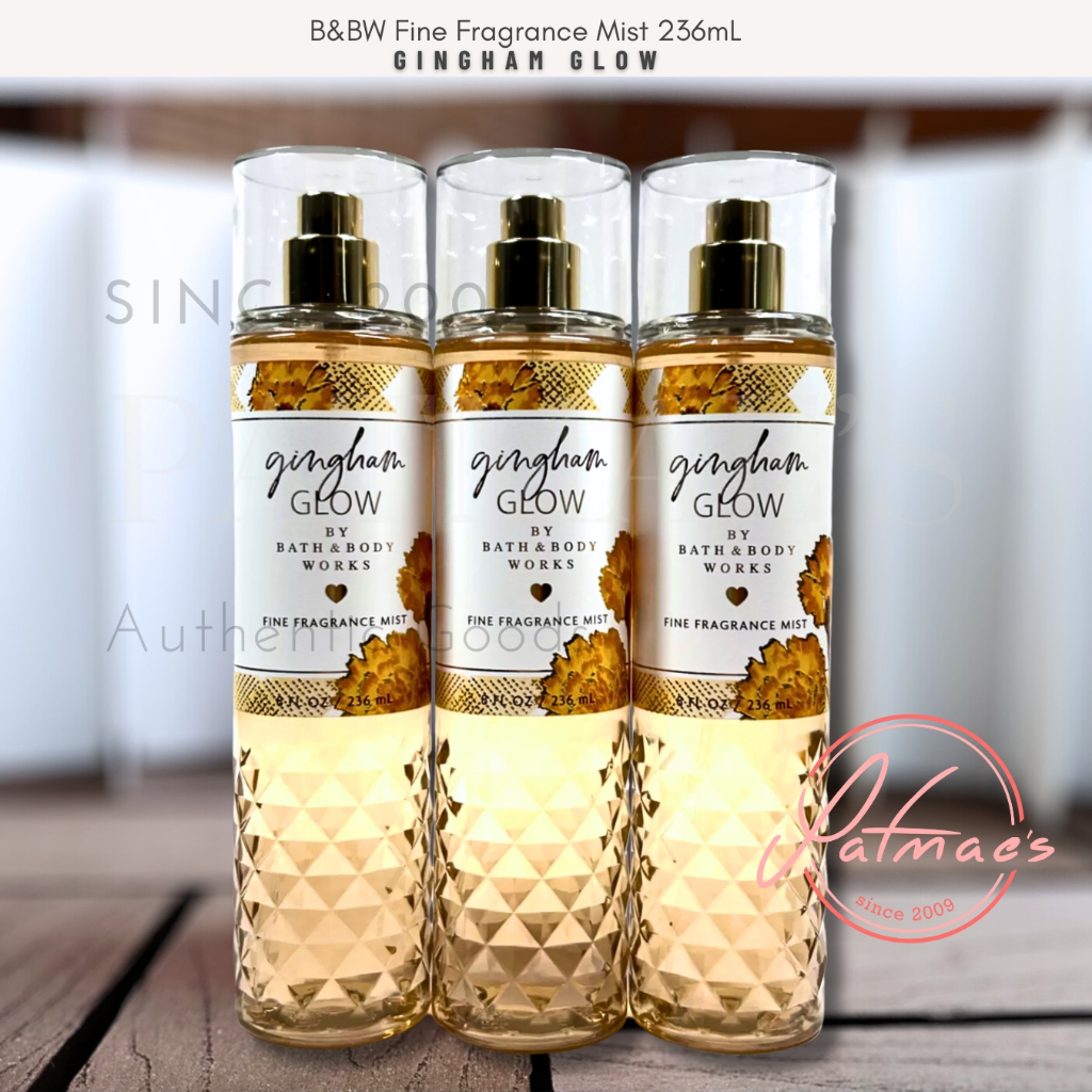 Bath & Body Works Gingham Glow Fragrance Mist Full Size 236mL (SOLD PER ...