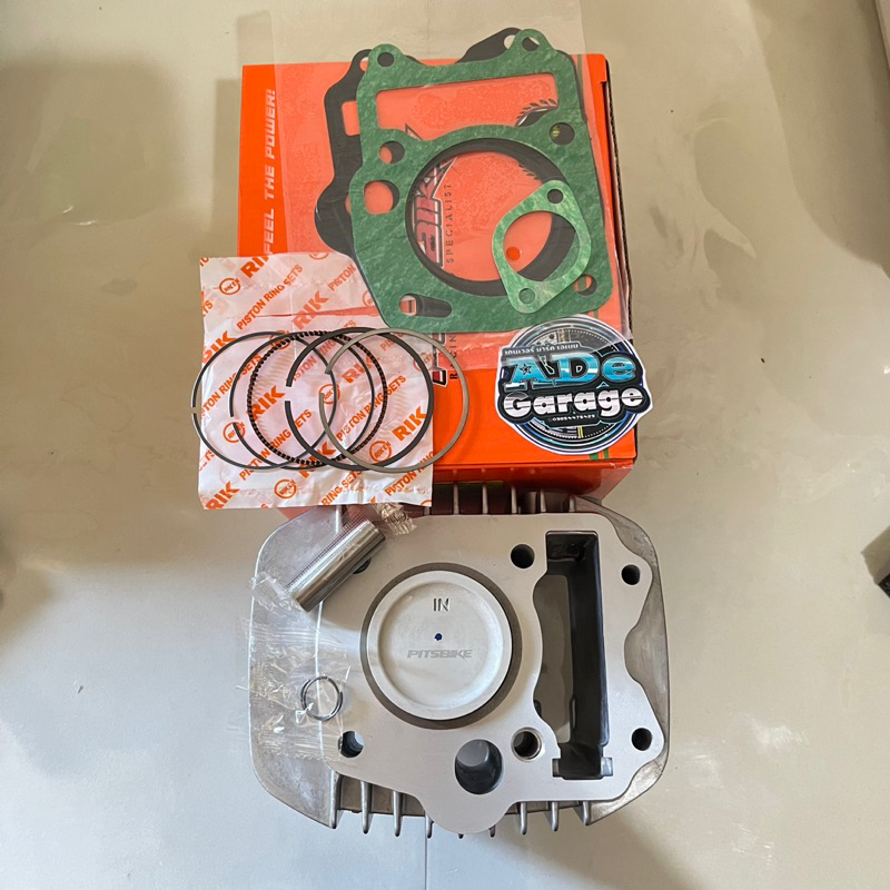 Pitsbike Wave 125 Xrm 125 Rs 125 Steel Bore Kit / Block Kit 52.4mm ...
