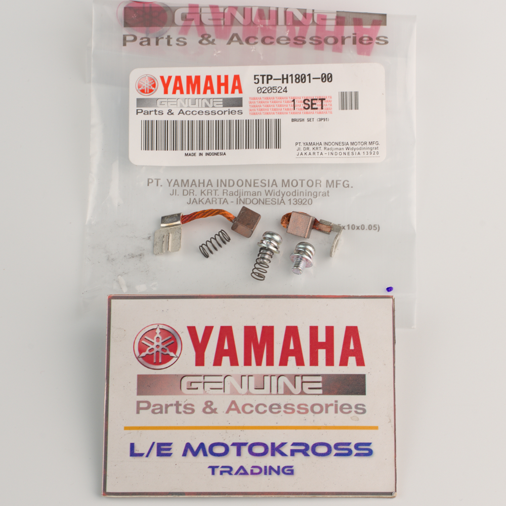Genuine Original Yamaha Starter Carbon Brush Set 5TP-H1801-00 Mio i 125 ...