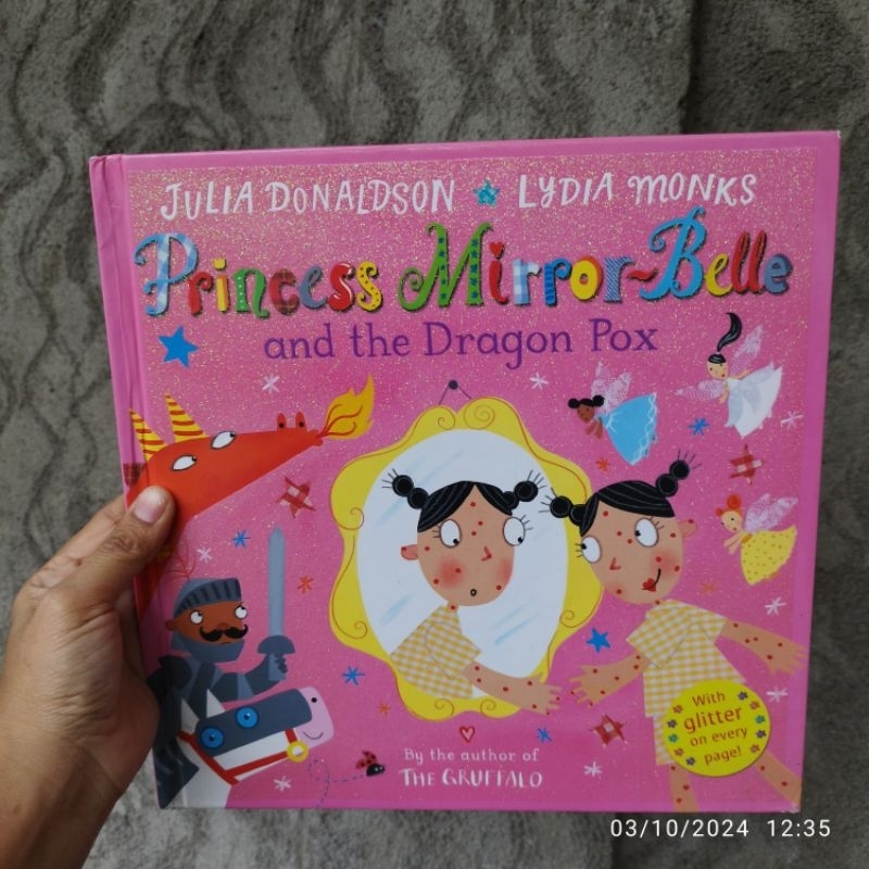 Princess Mirror-Belle and the dragon Pox by Julia Donaldson | Shopee ...