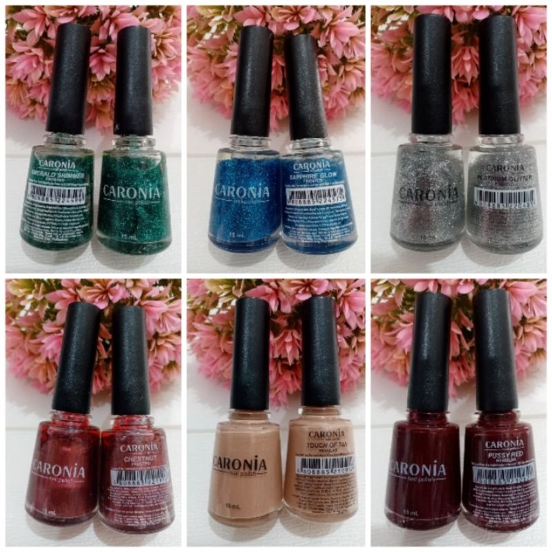 CARONIA NAIL POLISH ORIGINAL15ml | Shopee Philippines