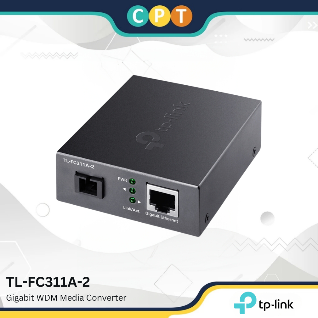 TP-Link TL-FC311A-2 Gigabit WDM Media Converter | Shopee Philippines