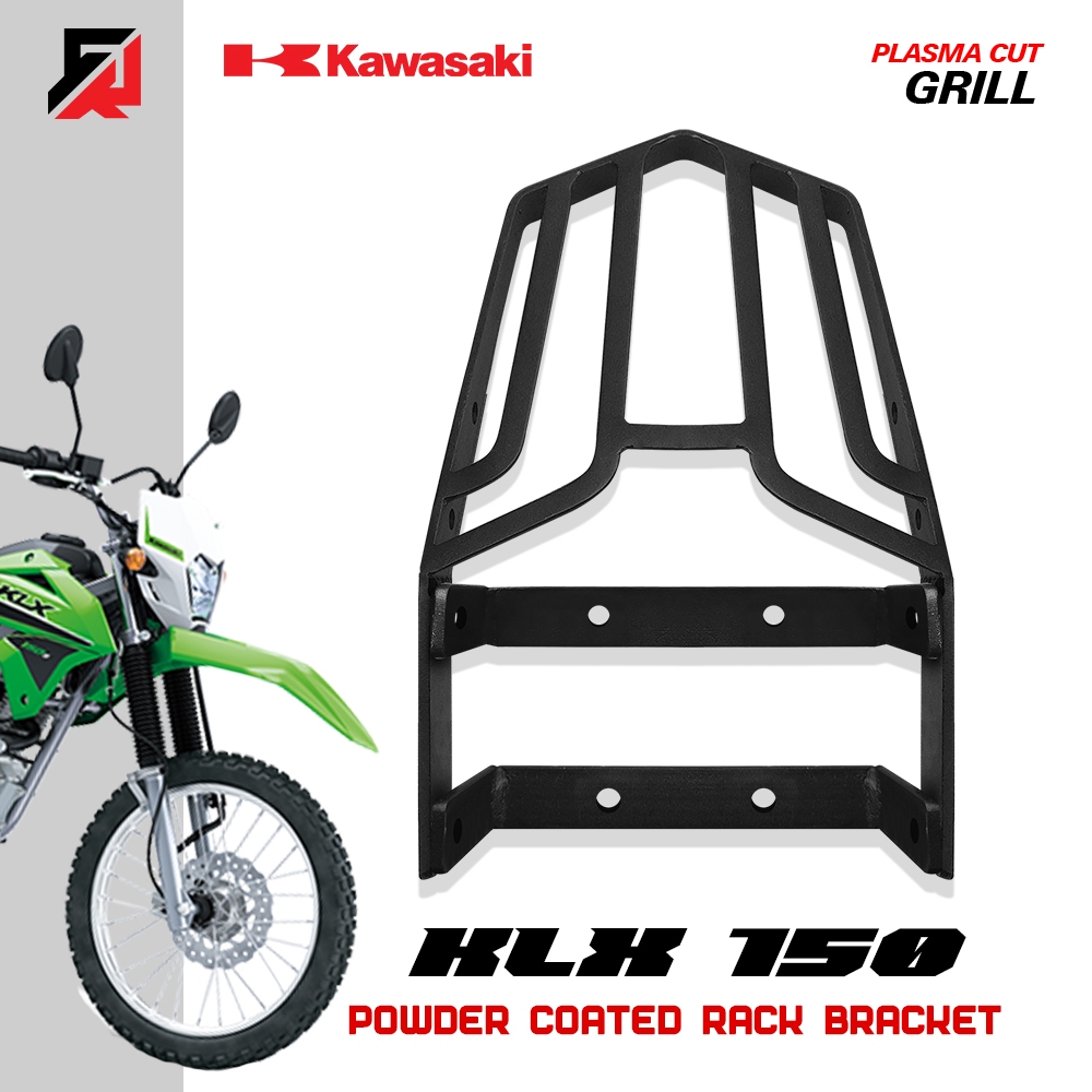 Kawasaki KLX 150 Top box Bracket/Kawasaki accessories/Powder coated ...