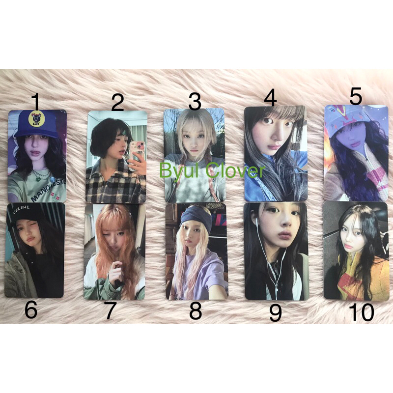 Newjeans Hanni Haerin Minji Danielle Hyein supernatural weverse pc photocard album official ...