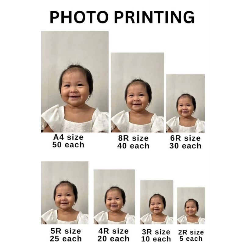 photo print high quality A4,8r,6r,5r,4r,3r,2r | Shopee Philippines