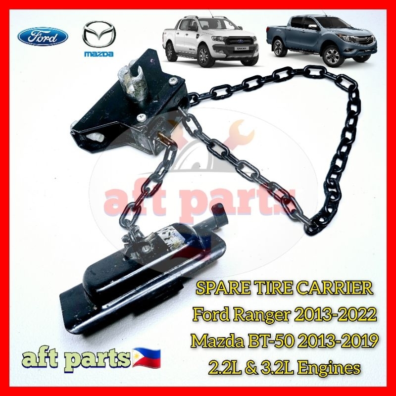 Ford Ranger Spare Tire Carrier BT50 Reserve Wheel 2.2 and 3.2 2013-2022 ...