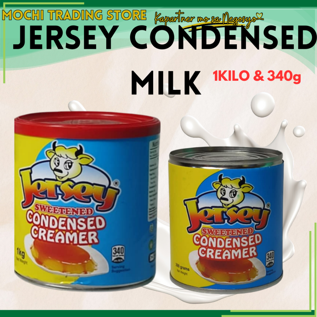 Jersey Condensed Milk 340g 1kilo Condensada SHP5} | Shopee Philippines