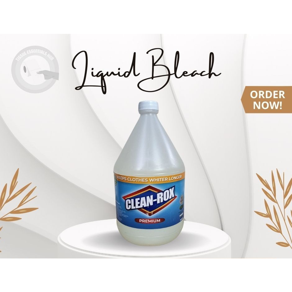 Clean-Rox 𝐋𝐢𝐪𝐮𝐢𝐝 𝐁𝐥𝐞𝐚𝐜𝐡 (𝟑.𝟐𝐋) | Shopee Philippines