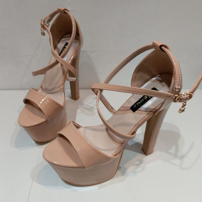 Venus High Quality High Heel 7 inches Womens Pageant Casual Buckle ...