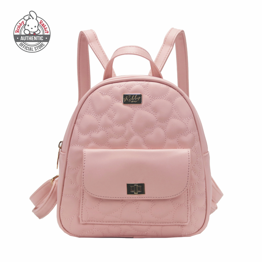 Robby Rabbit Hearty 9-Inch Backpack (Blue, Purple, Cream, Peach, Pink ...