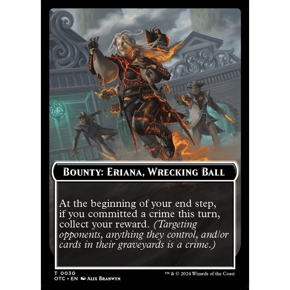 MTG Singles: Bounty: Eriana, Wrecking Ball // Bounty Rules Double-Sided ...