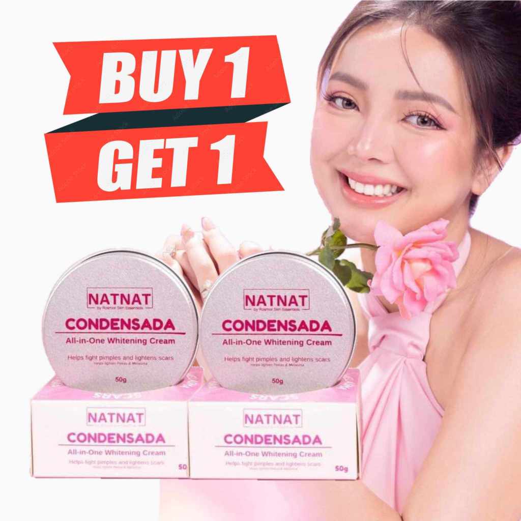 B1T1 NATNAT CONDENSADA PEKAS MELASMA CREAM - All-In-One Whitening Cream ...