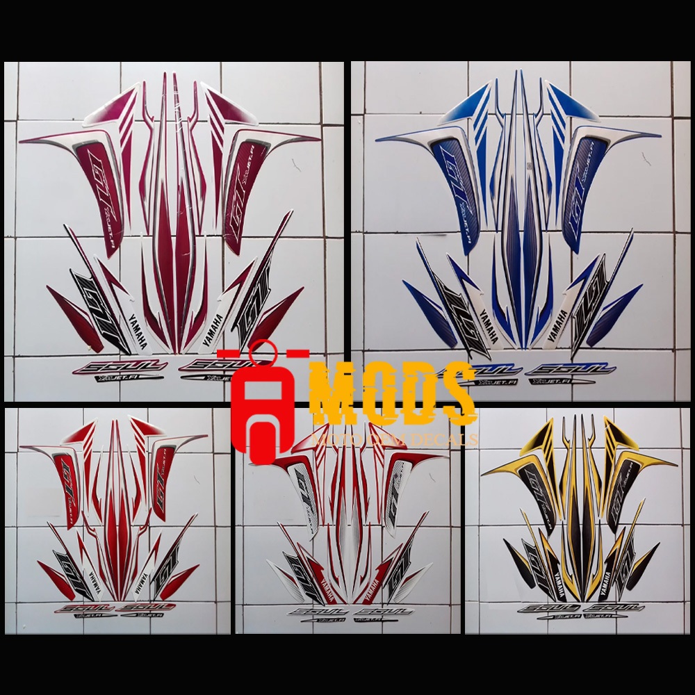 YAMAHA MIO SOUL I 115 #14 Stock Decal/Sticker | Shopee Philippines
