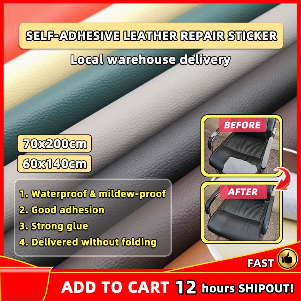 Self Adhesive Leather Patch No Ironing Leather Repair Patch Strong ...