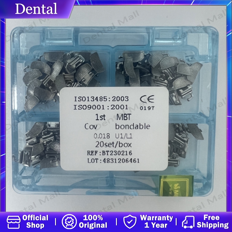 80pcs Buccal Tube 1st 018 MBT Convertible Molar | Shopee Philippines