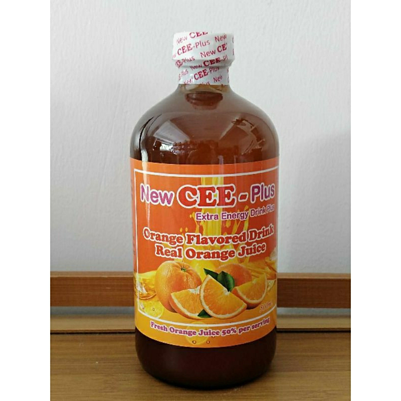 New Cee-Plus Orange Flavored Drinks 500 ml Real Orange Juice | Shopee ...
