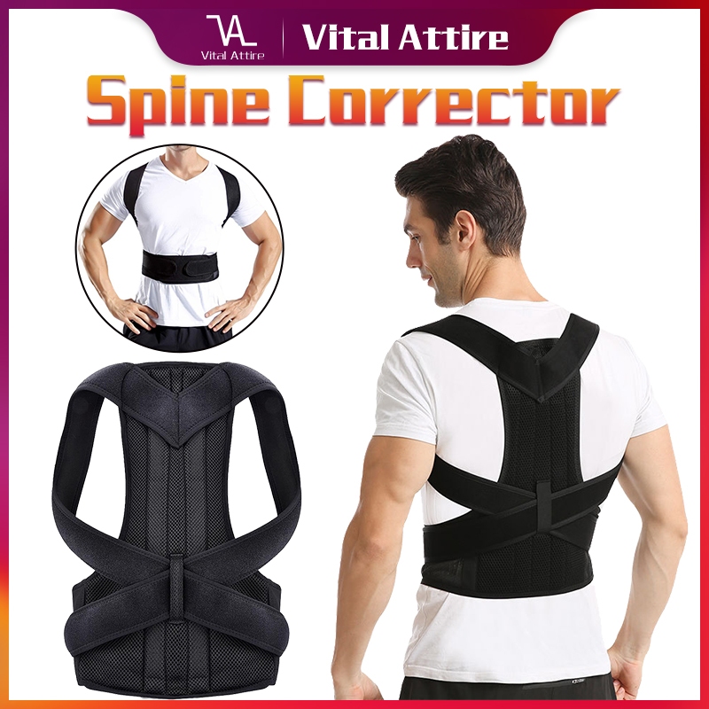 Straight waist and back corrector adult back strap male and female ...