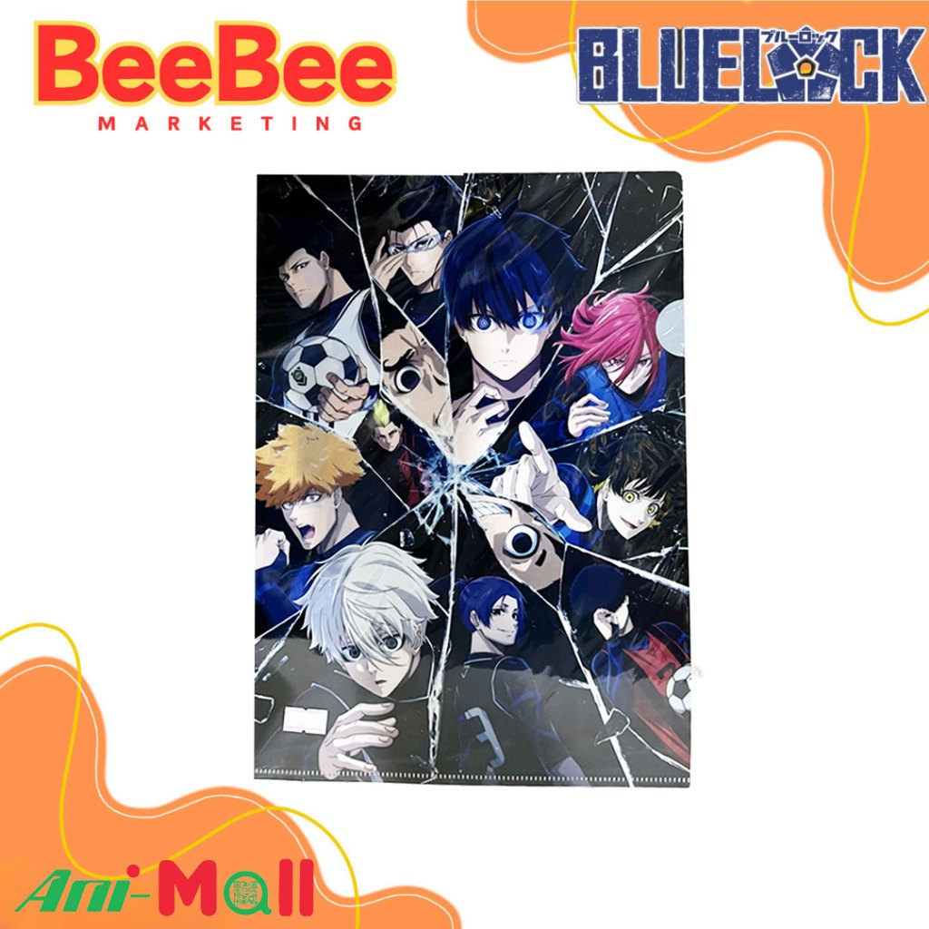 Official Bluelock Merchandise - Blue Lock A4 Folder - All Members ...