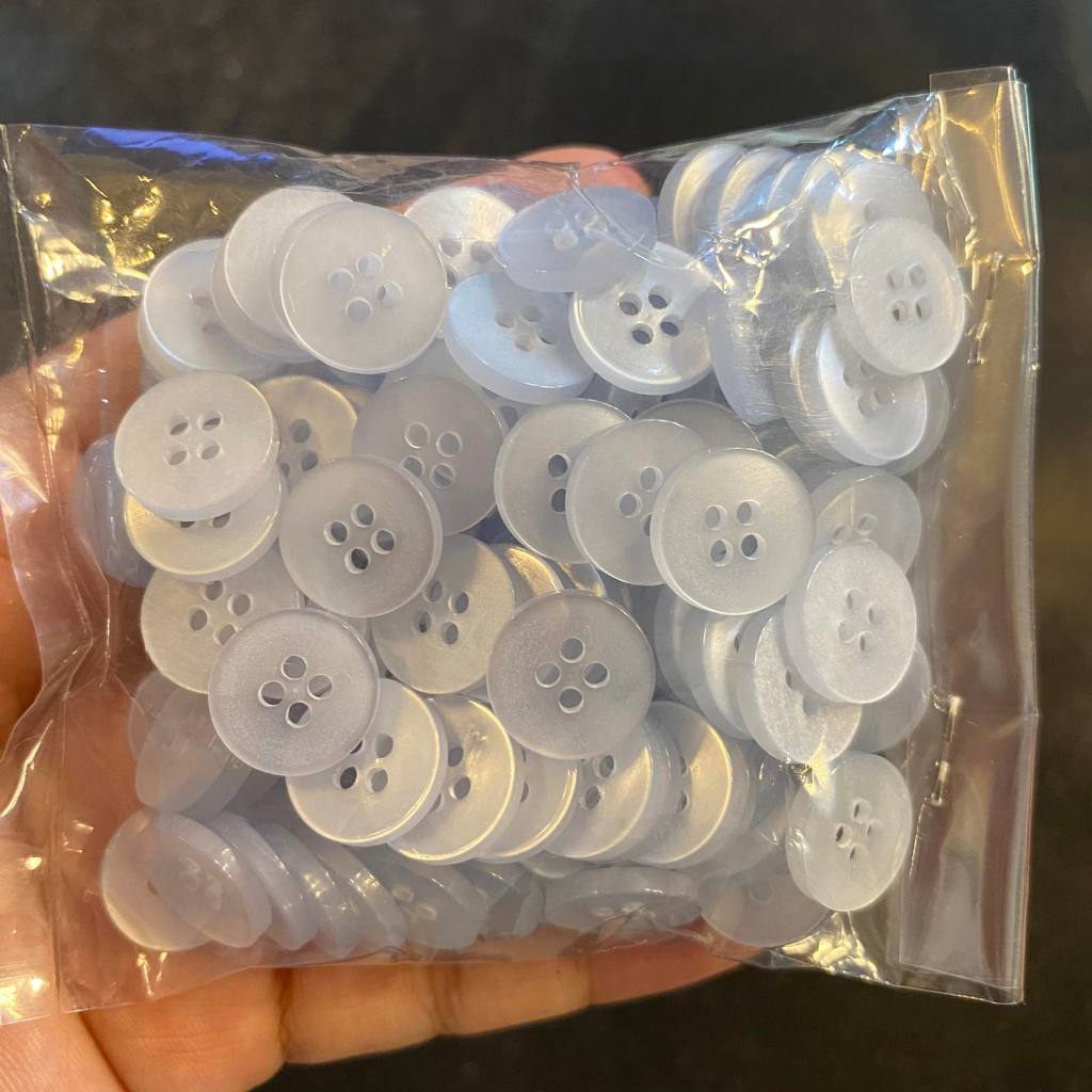 POLO BUTTONS 20/4 and 20/2 sold per pack (144 pcs) | Shopee Philippines