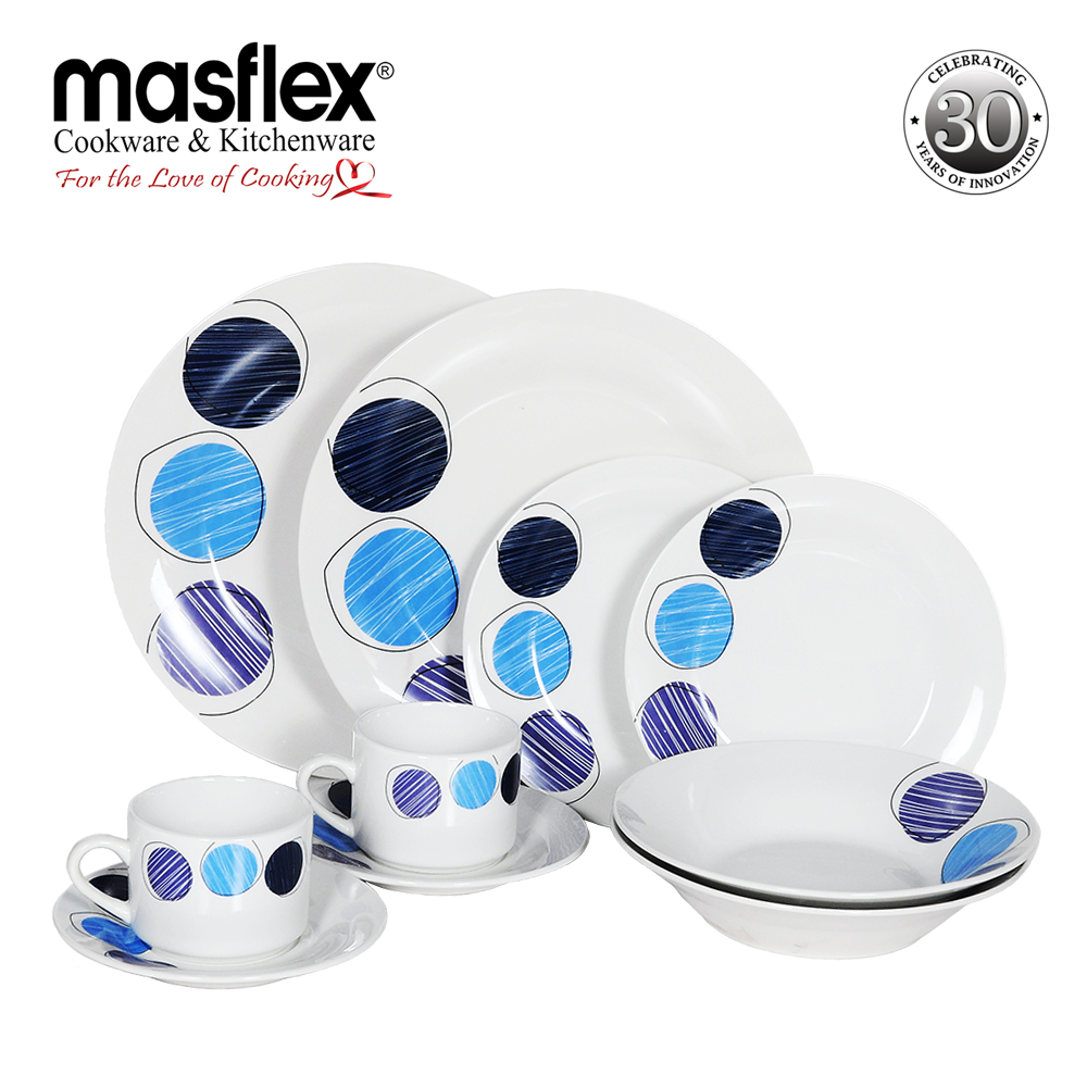 MASFLEX 10 PIECE PACIFIC DINNERWARE SET | Shopee Philippines