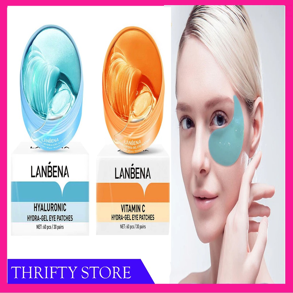 Lanbena Eye Mask Vitamin C Hydra Gel Eye Patches ( | Shopee Philippines