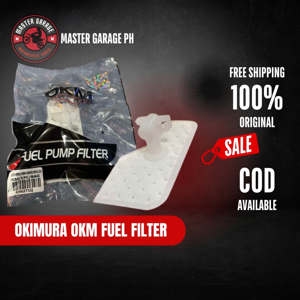 OKIMURA OKM FUEL FILTER FOR MIO GRAVIS | Shopee Philippines