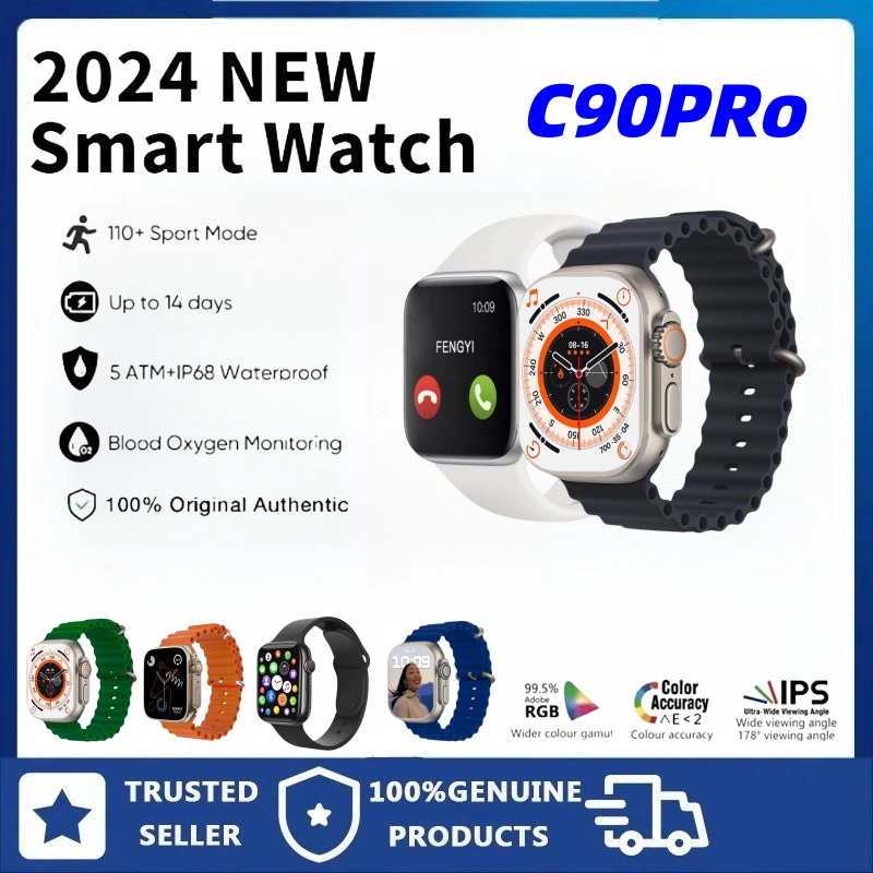 C90 Pro 2024 New Smart Watch Ultra 49mm Series 9 Smart Watch Men's ...